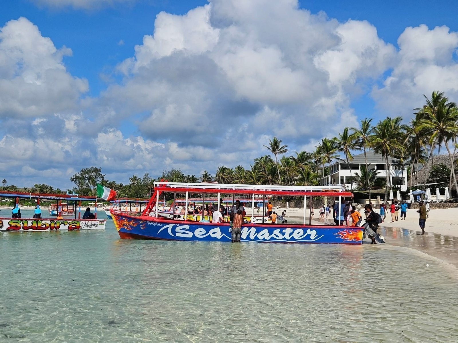 Watamu Dolphin and Snorkeling Glass Boat Tour