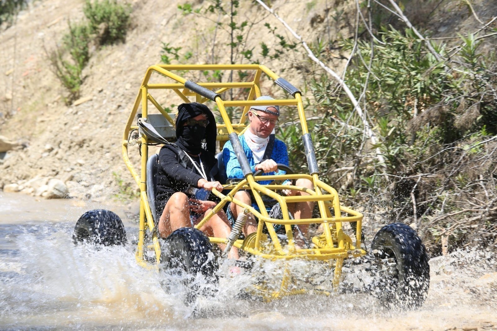 Rafting, Buggy Safari and Zipline Tour with Lunch from Antalya