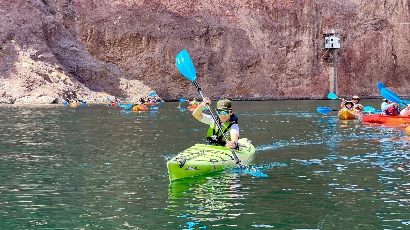 Emerald Cave Kayak Tour with Transportation from Las Vegas